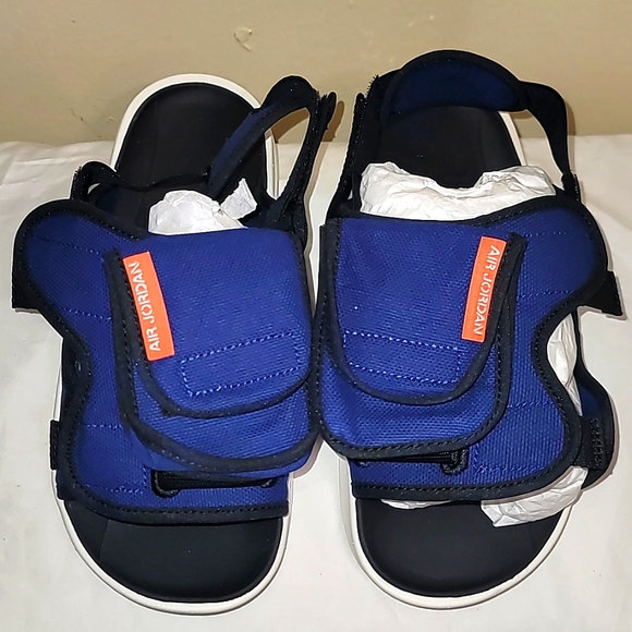 Jordan | Shoes | Nike Jordan Ls Slide Deep Royal Blue | Poshmark